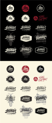 Leonart Motorcycles Corporate Identity, BCNAlex Ramon Mas Studio