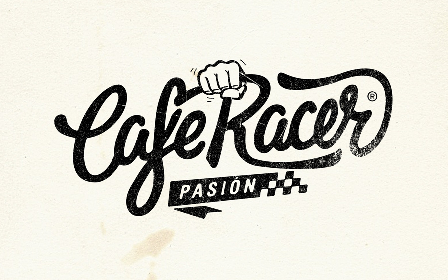 Cafe Racer Pasión Logotype, SpainAlex Ramon Mas Studio