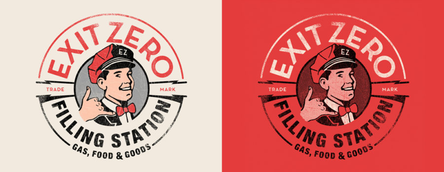 EXIT ZERO FILLING STATION, BRAND IDENTITY - Alex Ramon Mas StudioAlex ...