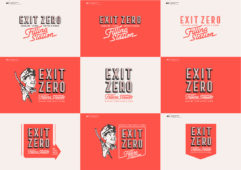 EXIT ZERO FILLING STATION, BRAND IDENTITY - Alex Ramon Mas StudioAlex ...