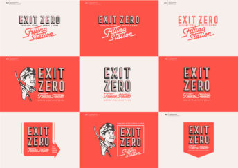 EXIT ZERO FILLING STATION, BRAND IDENTITY - Alex Ramon Mas StudioAlex ...