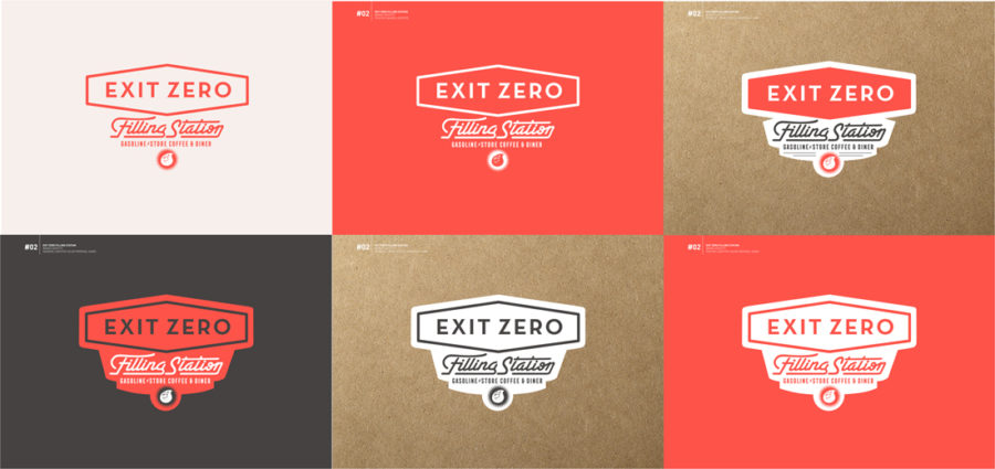 EXIT ZERO FILLING STATION, BRAND IDENTITY - Alex Ramon Mas StudioAlex ...