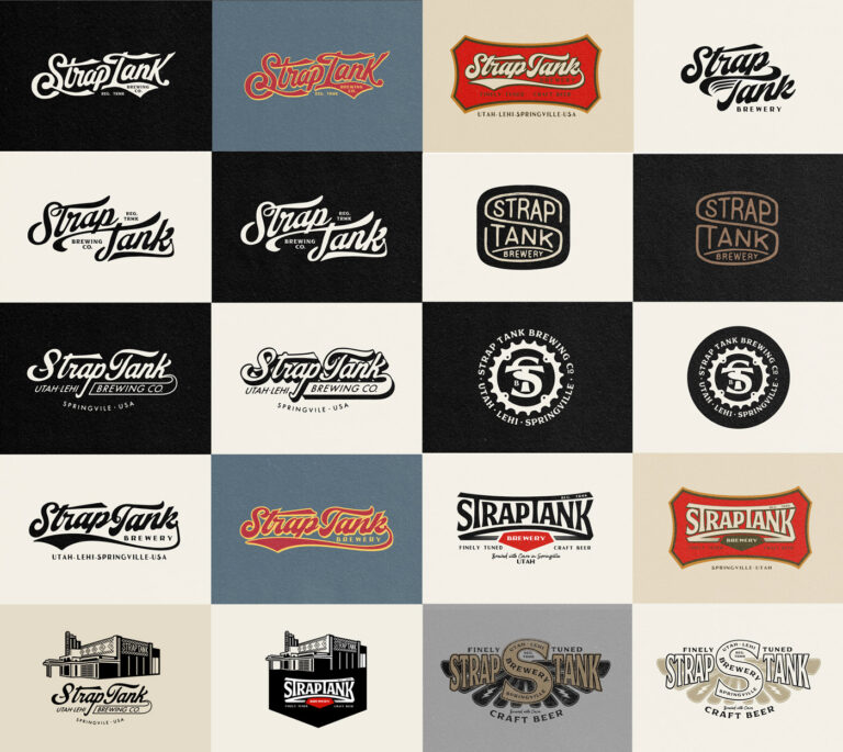 Straptank Brewery, Brand Design - Alex Ramon Mas StudioAlex Ramon Mas ...