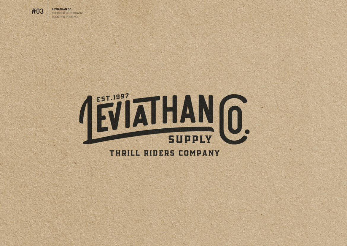 Leviathan Co. Logotype design - Alex Ramon Mas StudioAlex Ramon Mas Studio