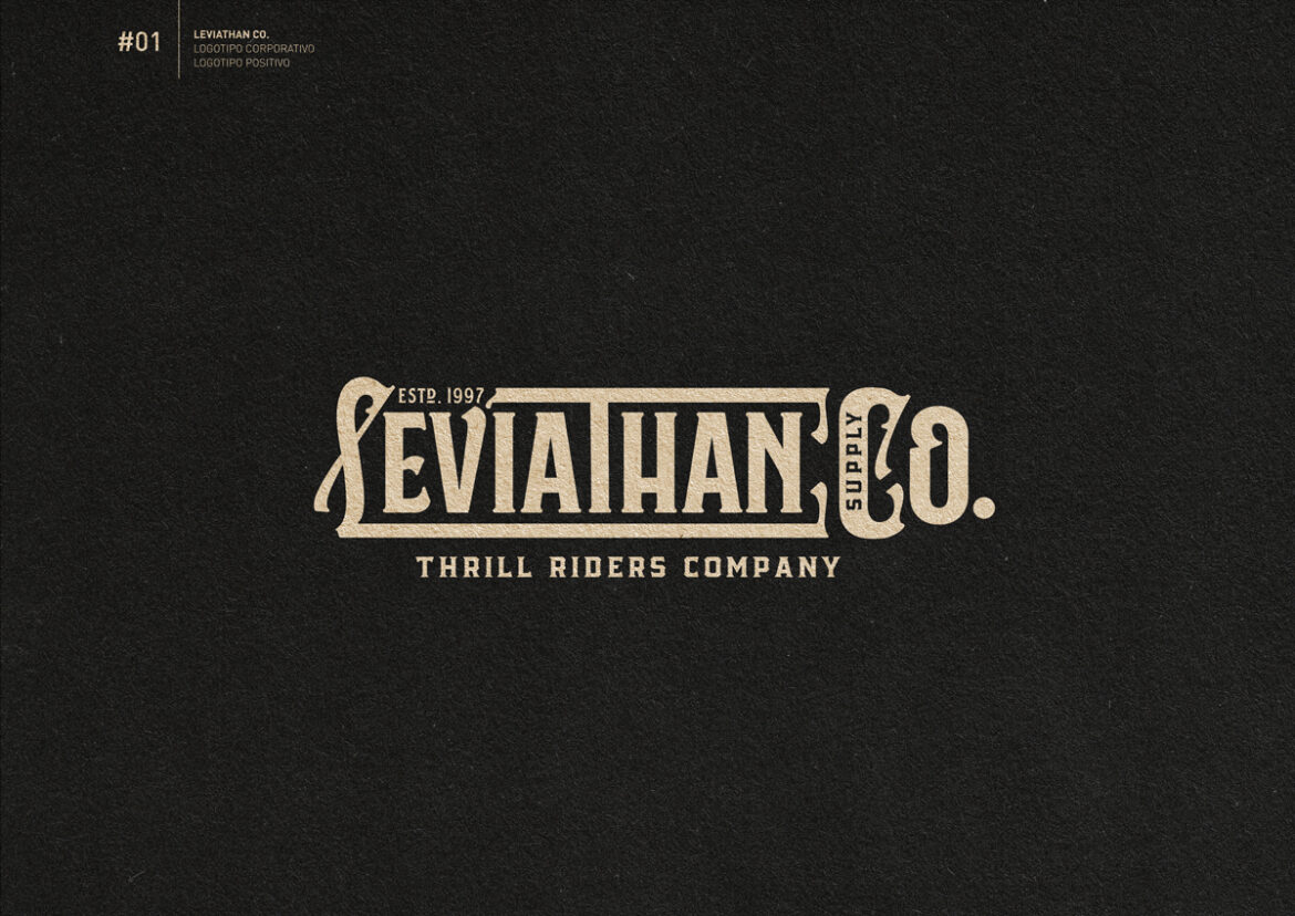 Leviathan Co. Logotype design - Alex Ramon Mas StudioAlex Ramon Mas Studio