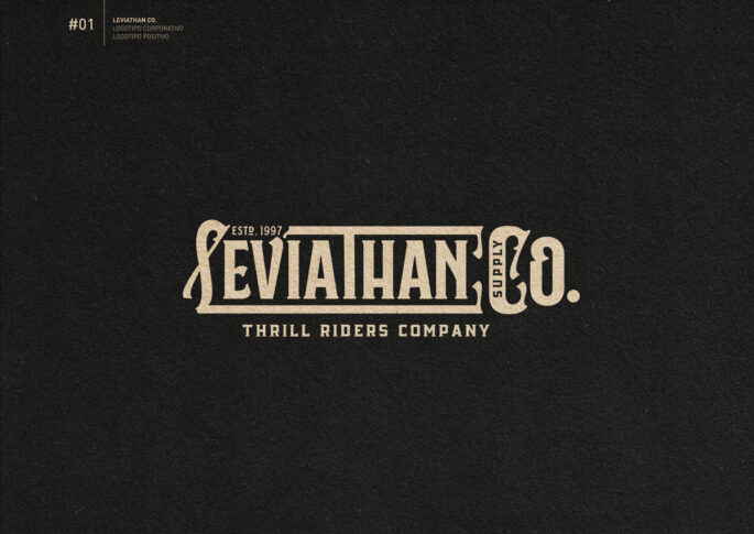 Leviathan Co. Logotype design - Alex Ramon Mas StudioAlex Ramon Mas Studio