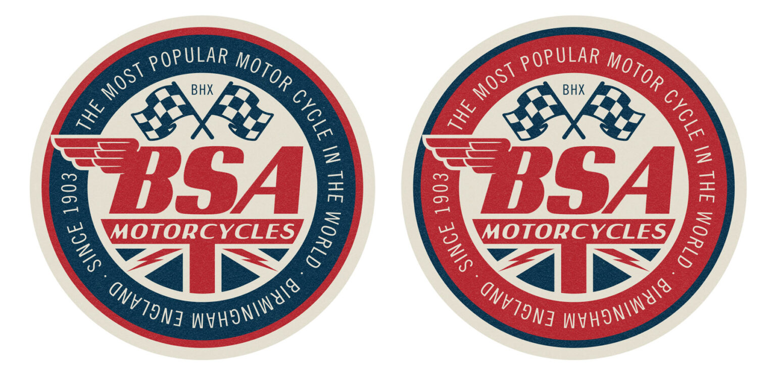 BSA Motorcycles X Merlin Motorcycle Gear merch design. - Alex Ramon Mas ...