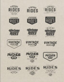 Vintage Rides, Logotype redesign and Merch design. - Alex Ramon Mas ...