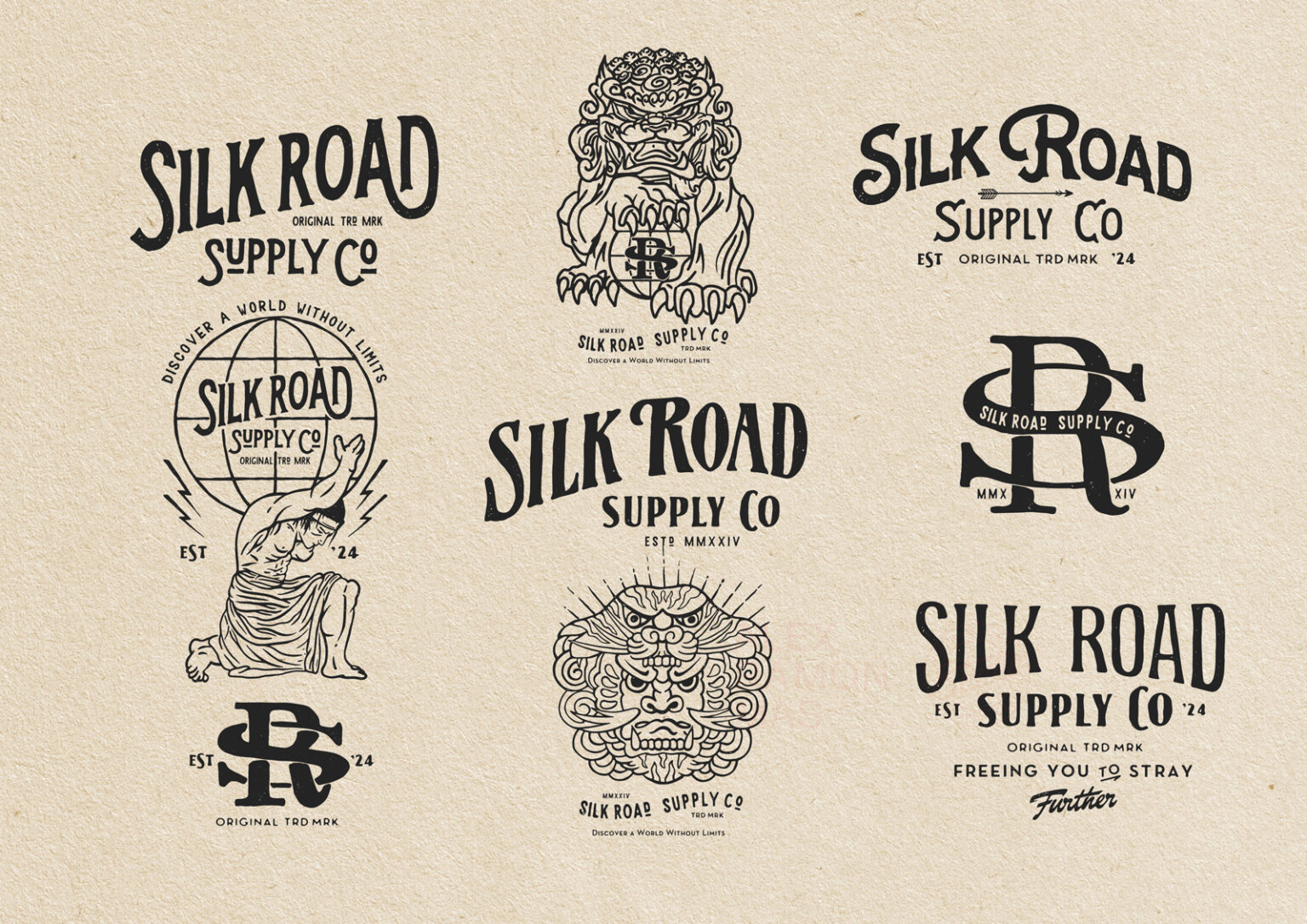Silk Road Supply Co. Brand Identity & Merch - Alex Ramon Mas StudioAlex ...